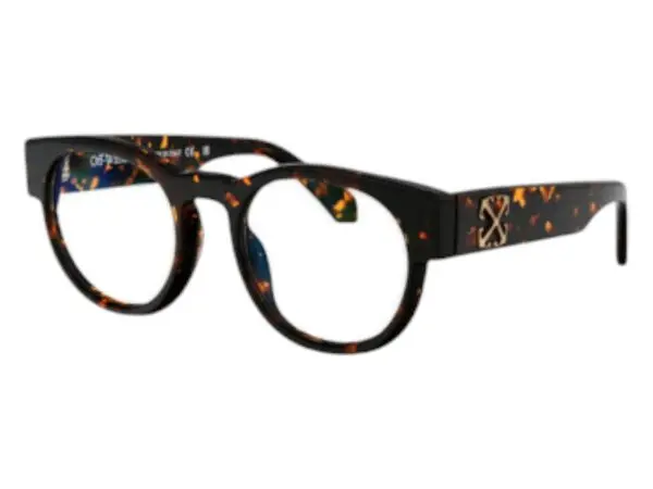 Off-White Style 58 Eyeglasses - Havana Blue Light Block (oerj058s24pla0016000/fr)