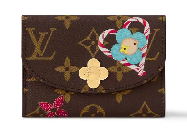 LOUIS VUITTON Rosalie Coin Purse - Monogram/candy Red