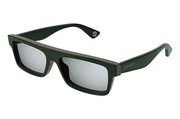 Gucci Square Frame Sunglasses - Green/green (gg1616s/003