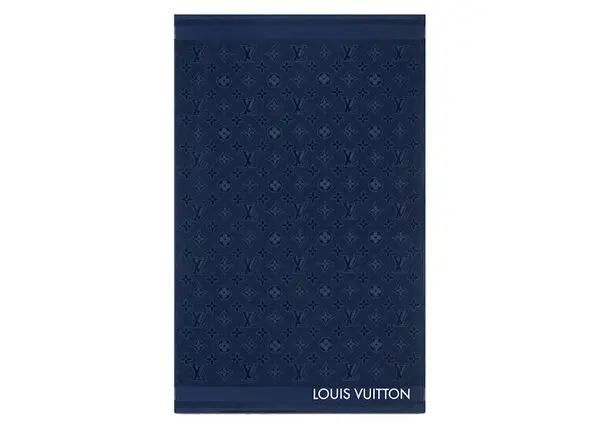 LOUIS VUITTON Lvacation Beach Towel - Navy Blue