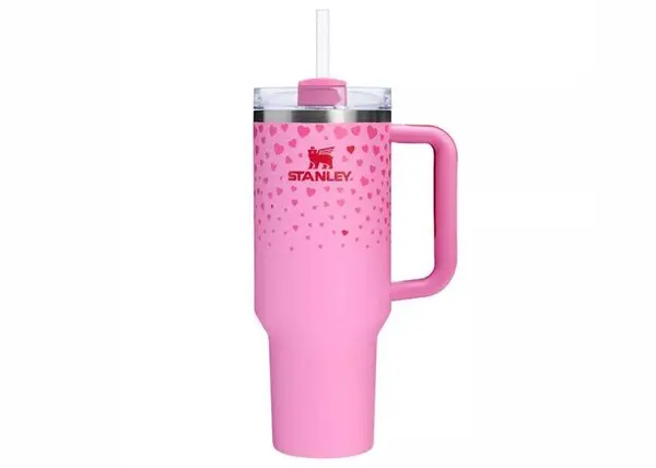 STANLEY X Target Exclusive Valentines Day Flowstate Quencher 40oz Tumbler - Sweet Hearts