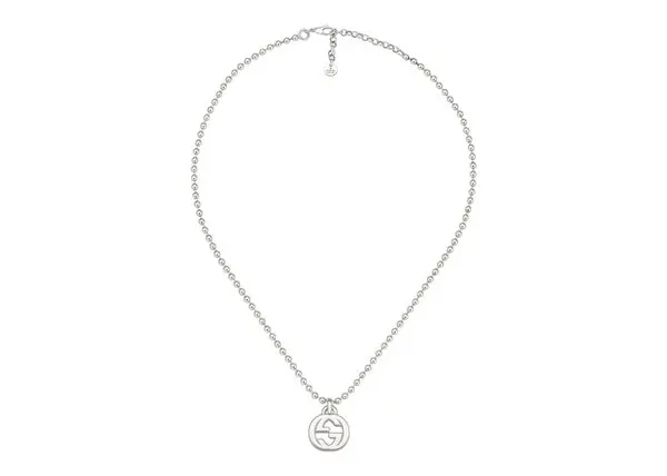 Gucci Interlocking G Necklace - 925 Sterling Silver