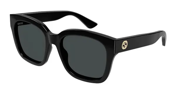 Gucci Gg Logo Square Sunglasses - Black (gg1338s/001)
