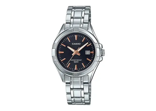 Casio Analog Bracelet Watch - Stainless Steel