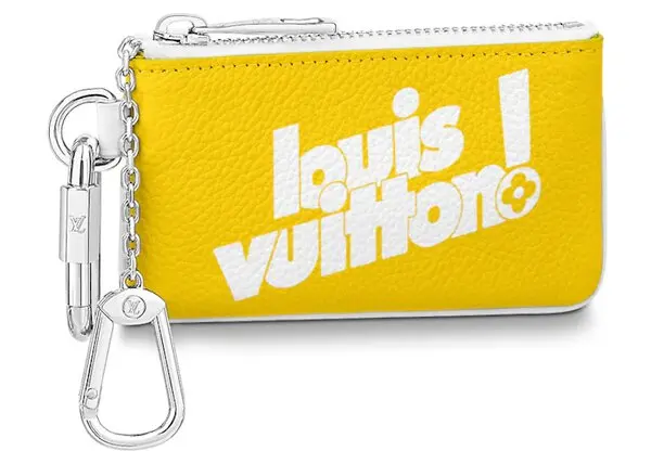 LOUIS VUITTON Pochette Cle Key Pouch Monogram - Yellow