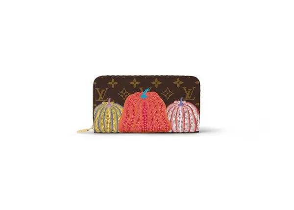 LOUIS VUITTON X Yk Zippy Wallet - Pumpkin Print