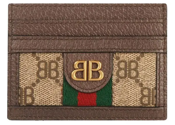 Gucci X Balenciaga The Hacker Project Card Case - Beige