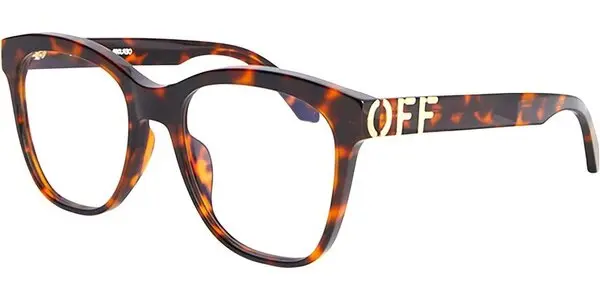 Off-White Style 69 Eyeglasses - Havana/clear Lens (oerj069s24pla0016000/fr)