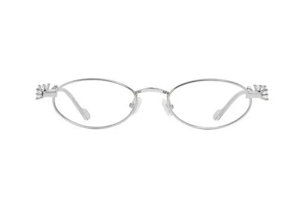 GENTLE MONSTER Dõheygere Oval Eyeglasses - Silver 02