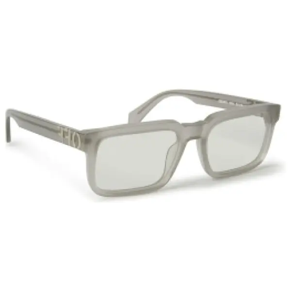 Off-White Style 70 Eyeglasses - Grey/clear Lens (oerj070s24pla0010900/fr)
