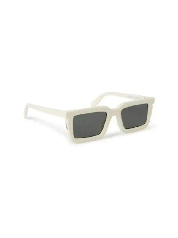 Off-White Off Tucson Sunglasses - White/dark Grey (oeri113s24pla0010107/fr)