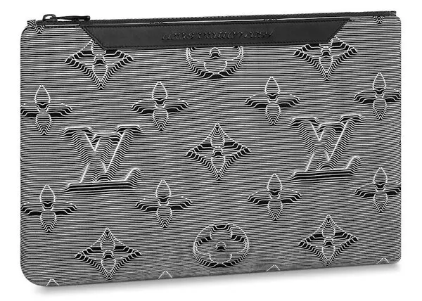 LOUIS VUITTON Reversible Monogram 3d Pouch - Gray/rainbow