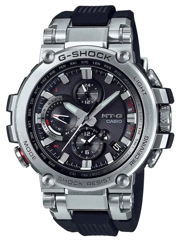 Casio G-shock Mtg Chronograph Watch - Stainless Steel