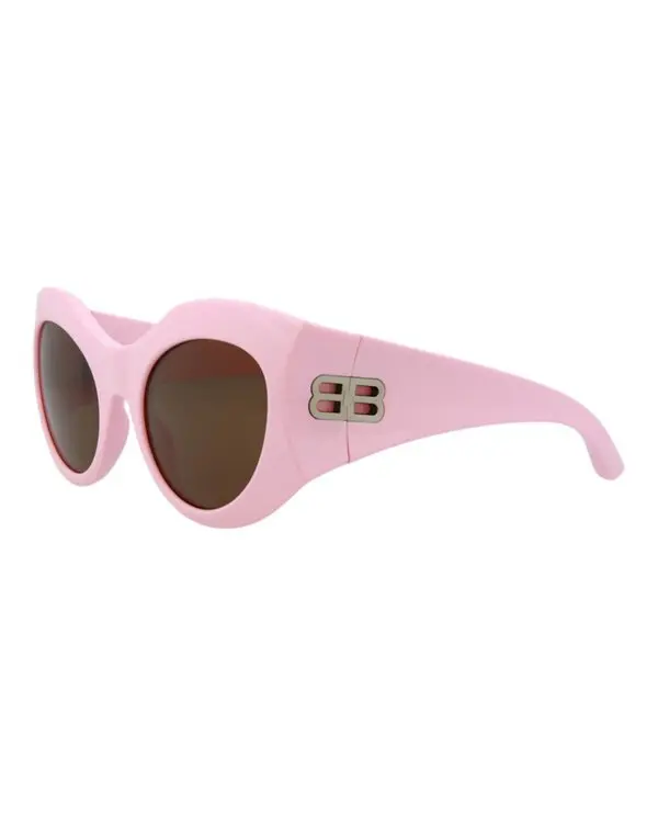 Balenciaga Cat Eye Sunglasses - Pink/brown (bb0256s