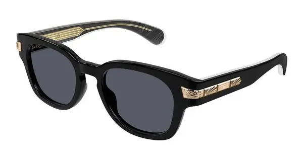 Gucci Square Frame Sunglasses - Black/grey (gg1518s/001