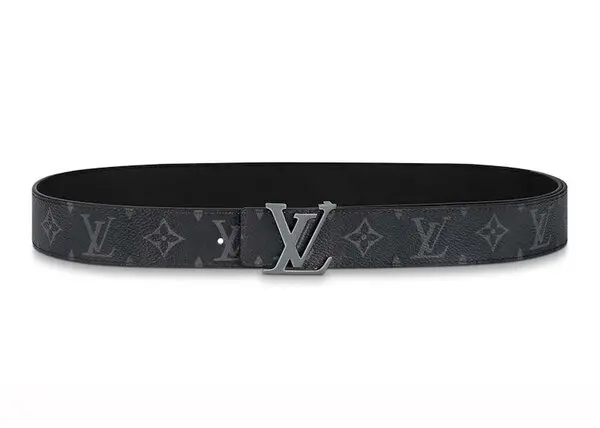 LOUIS VUITTON Initiales 35mm Reversible Belt - Monogram Eclipse