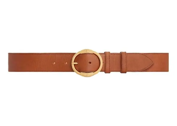 Celine Large Twin Triomphe Belt - Camel | Editorialist display picture 1