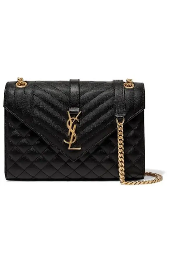 Saint Laurent Envelope Medium Bag Grain De Poudre