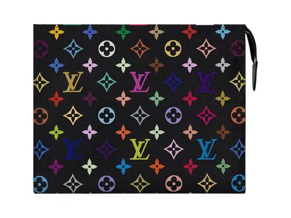 LOUIS VUITTON X Takashi Murakami Toiletry Pouch - Black Multicolored