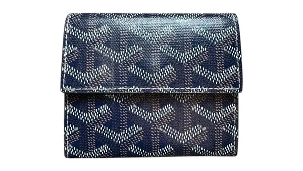 Goyard Marigny Wallet - Navy Blue