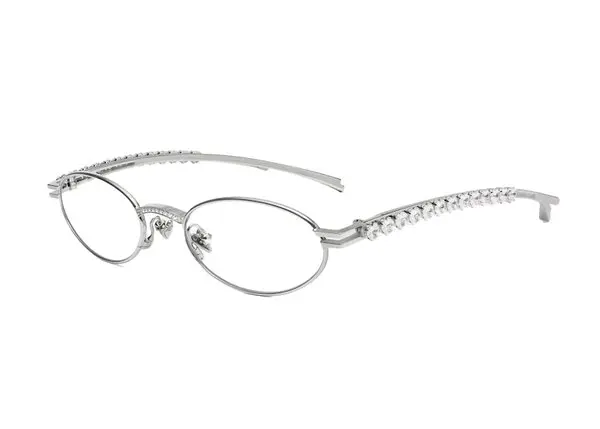 GENTLE MONSTER X Jennie Jentle Salon Barrette Sunglasses - Silver/clear (02)