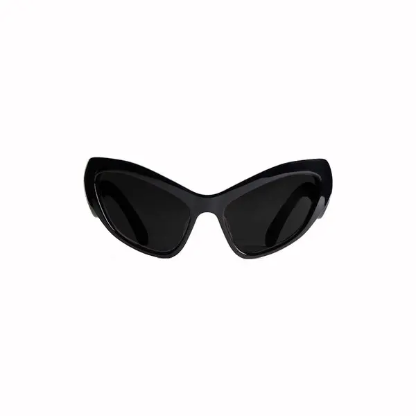 Balenciaga Hamptons Cat Eye Sunglasses - Black (773470t00071000)