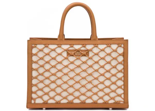 BRANDON BLACKWOOD Marcy Ave Tote - Camel/beige