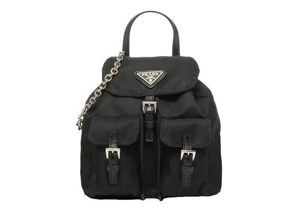 Prada Re-nylon Backpack Mini - Black
