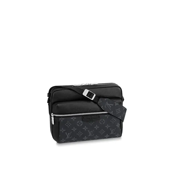 LOUIS VUITTON Outdoor Messenger Monogram Eclipse Taiga