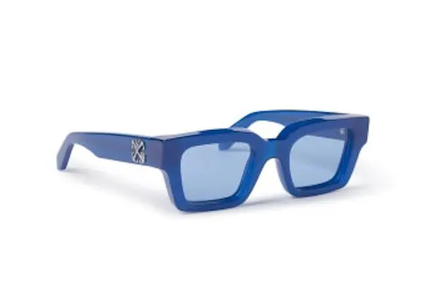 Off-White Virgil Square Sunglasses - Blue/light Blue (oeri126s24pla0014540/fr)