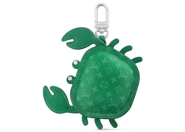LOUIS VUITTON Crab Bag Charm - Green
