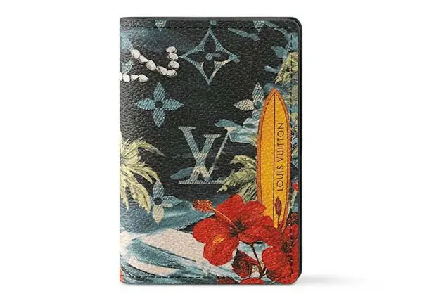 LOUIS VUITTON Pocket Organizer Monogram Surfin - Navy Blue