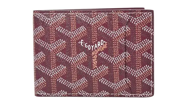 Goyard Victoire Slot Wallet Companion Ine - Burgundy