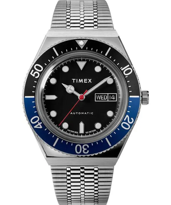Timex® M79 Automatic Watch - Stainless Steel
