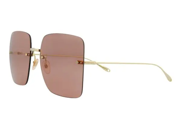 Gucci Square Sunglasses - Gold/red (gg1147s/30012721