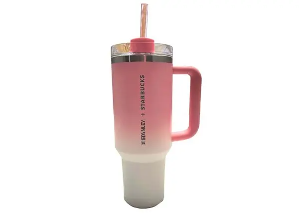 STANLEY X Starbucks Philippines Exclusive Flowstate Quencher 40oz Tumbler - Sweet Pink