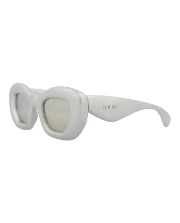 Loewe Cat Eye Sunglasses - Grey Grey Silver (lw40117i/47/20c)