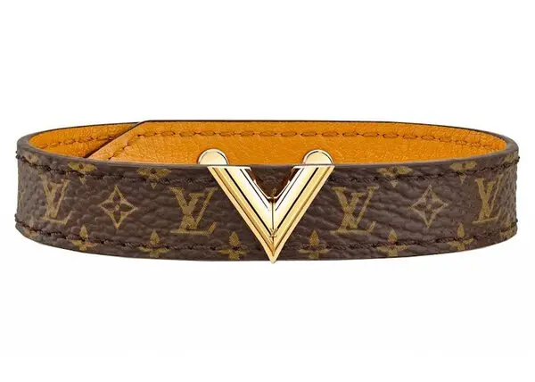 LOUIS VUITTON Essential V Bracelet - Brown