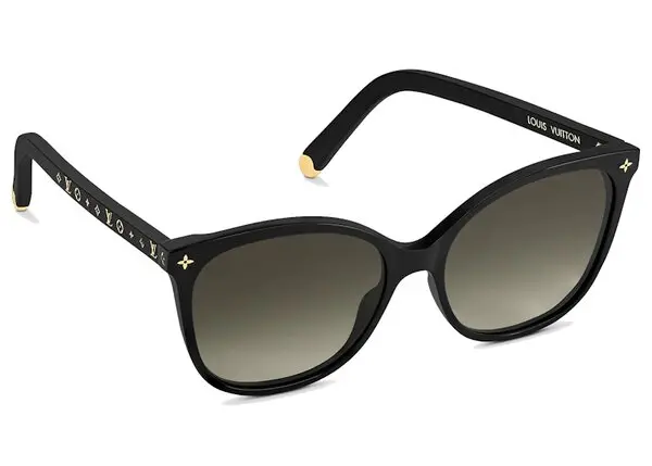 LOUIS VUITTON My Monogram Light Cat Eye Sunglasses - Black (z1657w/e)