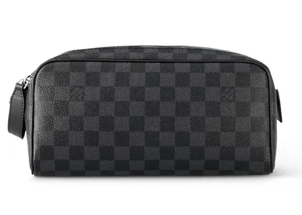 LOUIS VUITTON Dopp Kit Toilet Pouch - Damier Graphite Canvas