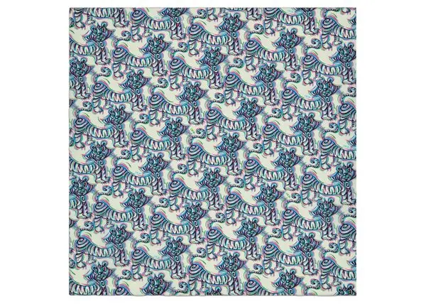 Dior X Kenny Scharf Bandana Tiger Print - Multicolor