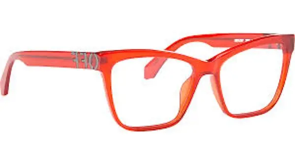 Off-White Style 67 Eyeglasses - Red/clear Lens (oerj067s24pla0012500/fr)