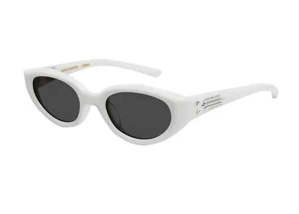 GENTLE MONSTER Jennie Fish Tail Sunglasses - White/gray (w2)
