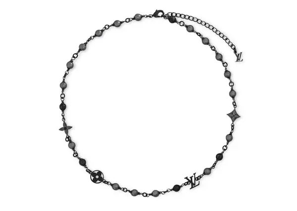 LOUIS VUITTON Pearls Necklace - Black