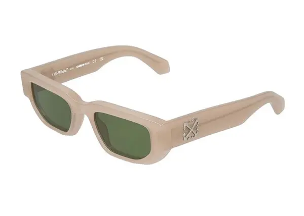 Off-White Greeley Sunglasses - Beige (oeri115s24pla0011755)