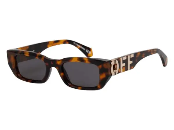 Off-White Fillmore Sunglasses - Havana Dark Grey (oeri124s24pla0016007/fr)