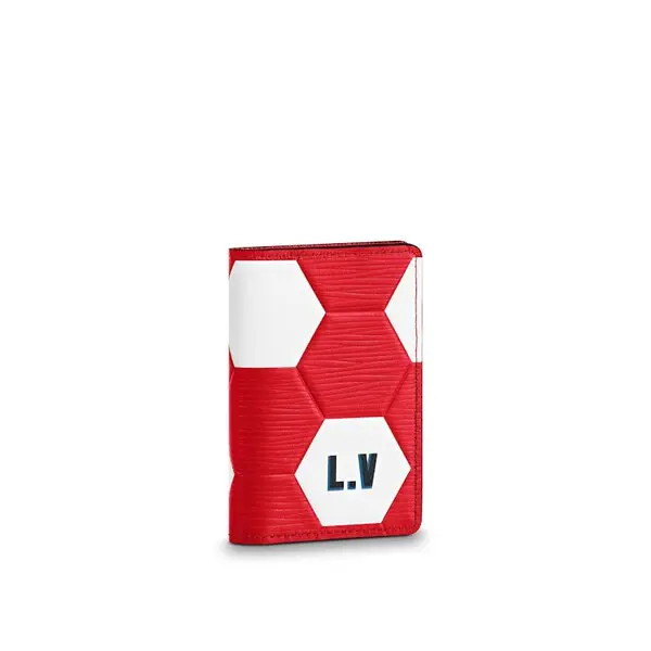 LOUIS VUITTON Pocket Organizer Hexagonal Fifa World Cup - Rouge