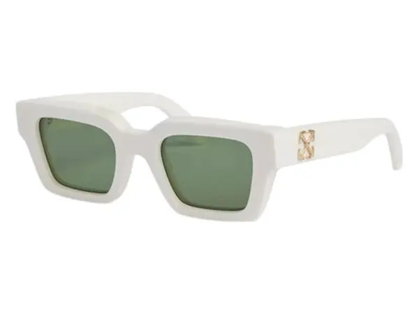 Off-White Virgi Sunglasses Oeri126s24p A0010155 - White Green (oeri126s24pla0010155/fr)