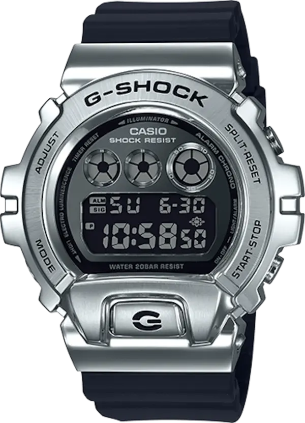 Casio G-shock Digital Watch - Stainless Steel