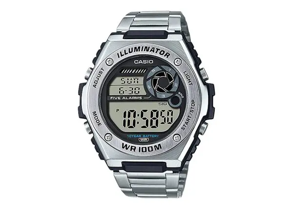 Casio G-shock Digital Watch - Stainless Steel